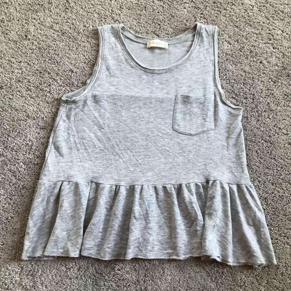 Altar'd State | Tops | Altard State Womens Extra Small Sleeveless Gray ...